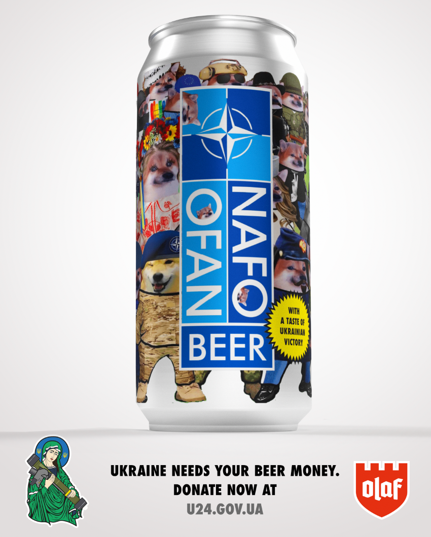 NAFO OFAN Beer 4,5% 0,44l – Olaf Brewing Shop